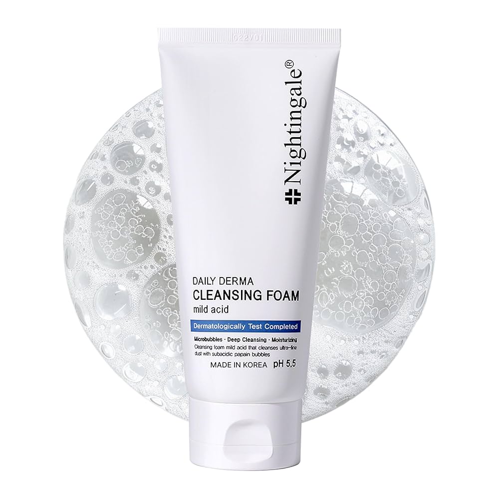 Daily Derma Cleansing Foam Mild Acid | K-Skin Wholesale